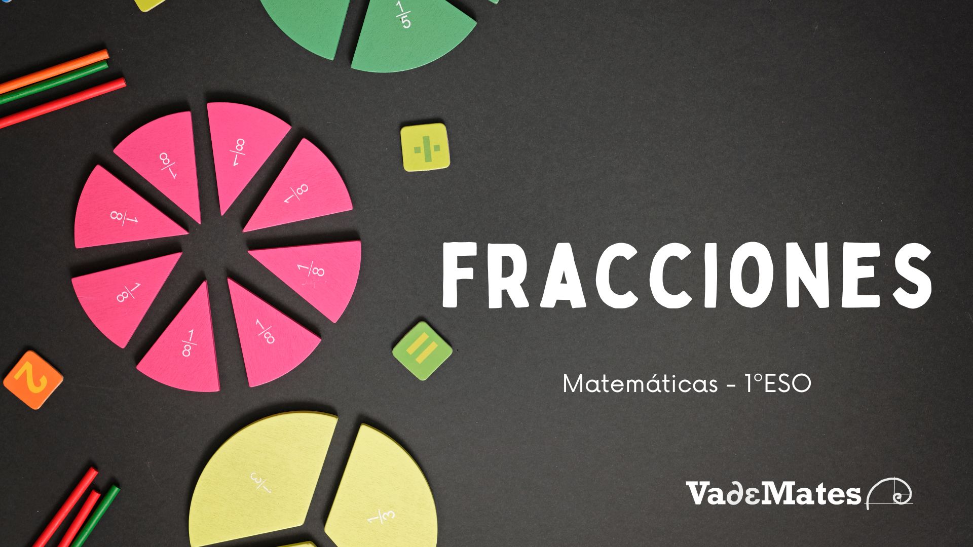 Fracciones: presentación - Va de Mates