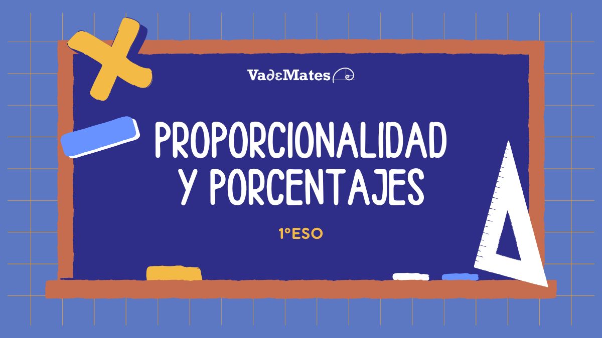 Proporcionalidad y porcentajes: presentación - Va de Mates